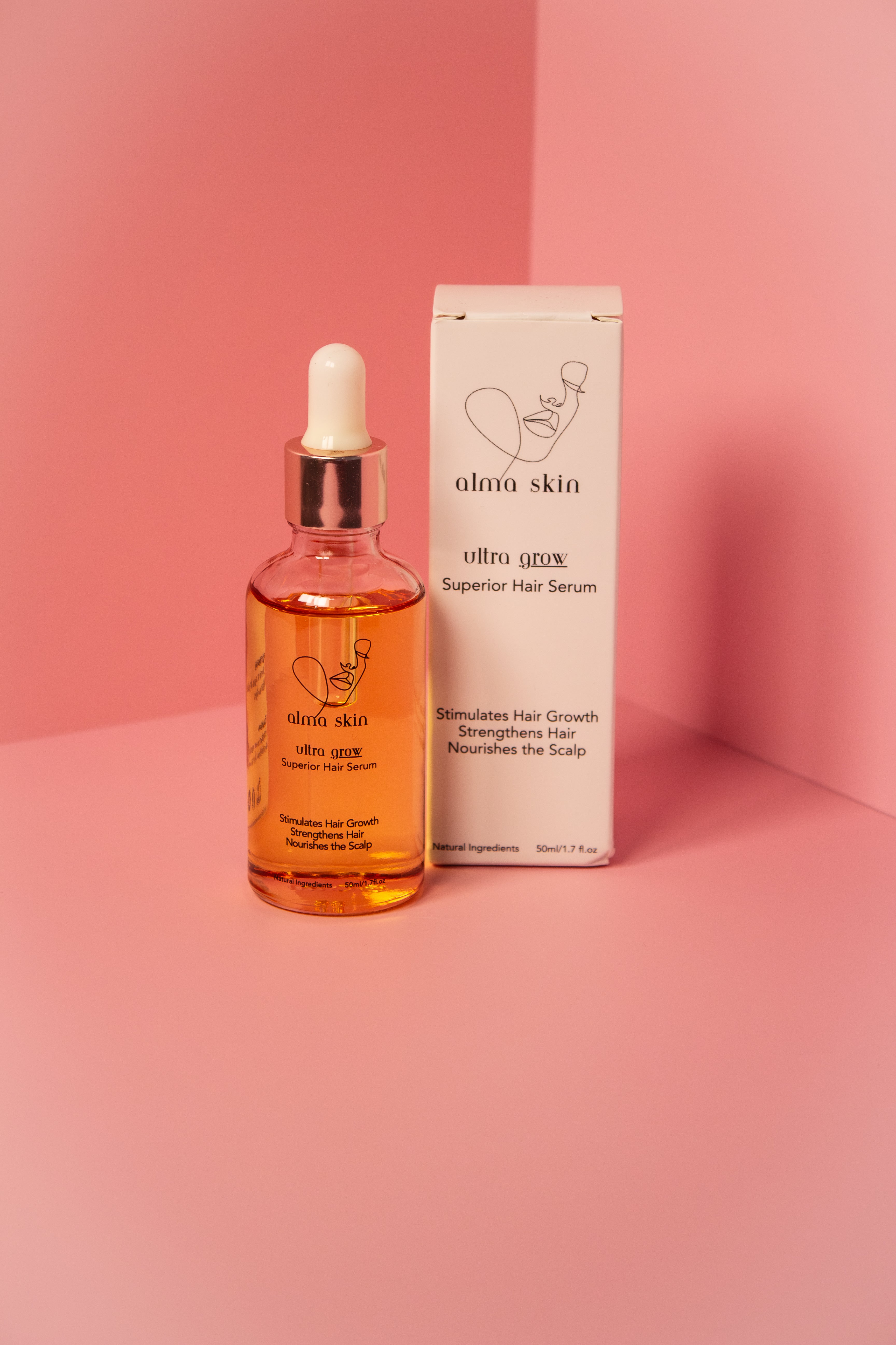 Alma Skin™ - Ultra GROW Superior Hair Serum – Alma Skin Co